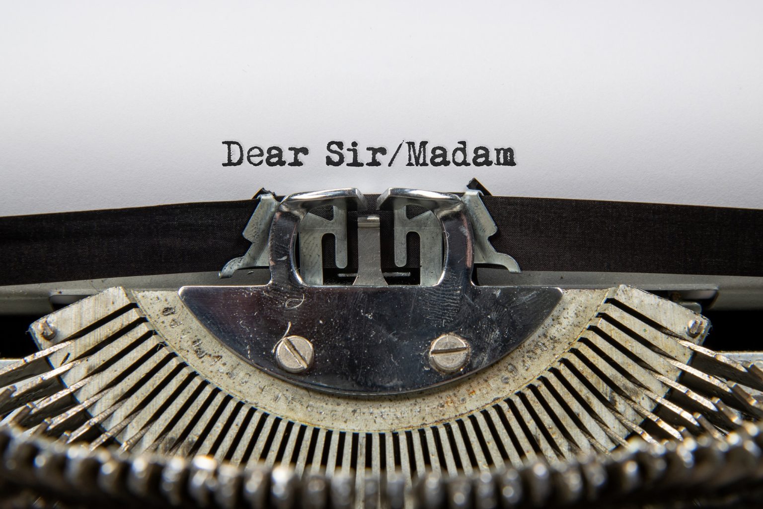 Is it time to ditch “Dear Sirs”? – Lawgistics